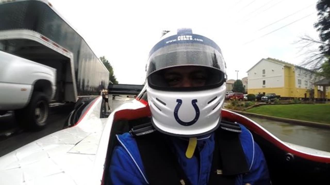 Exclusive In Car Video of Reggie Wayne's Arrival