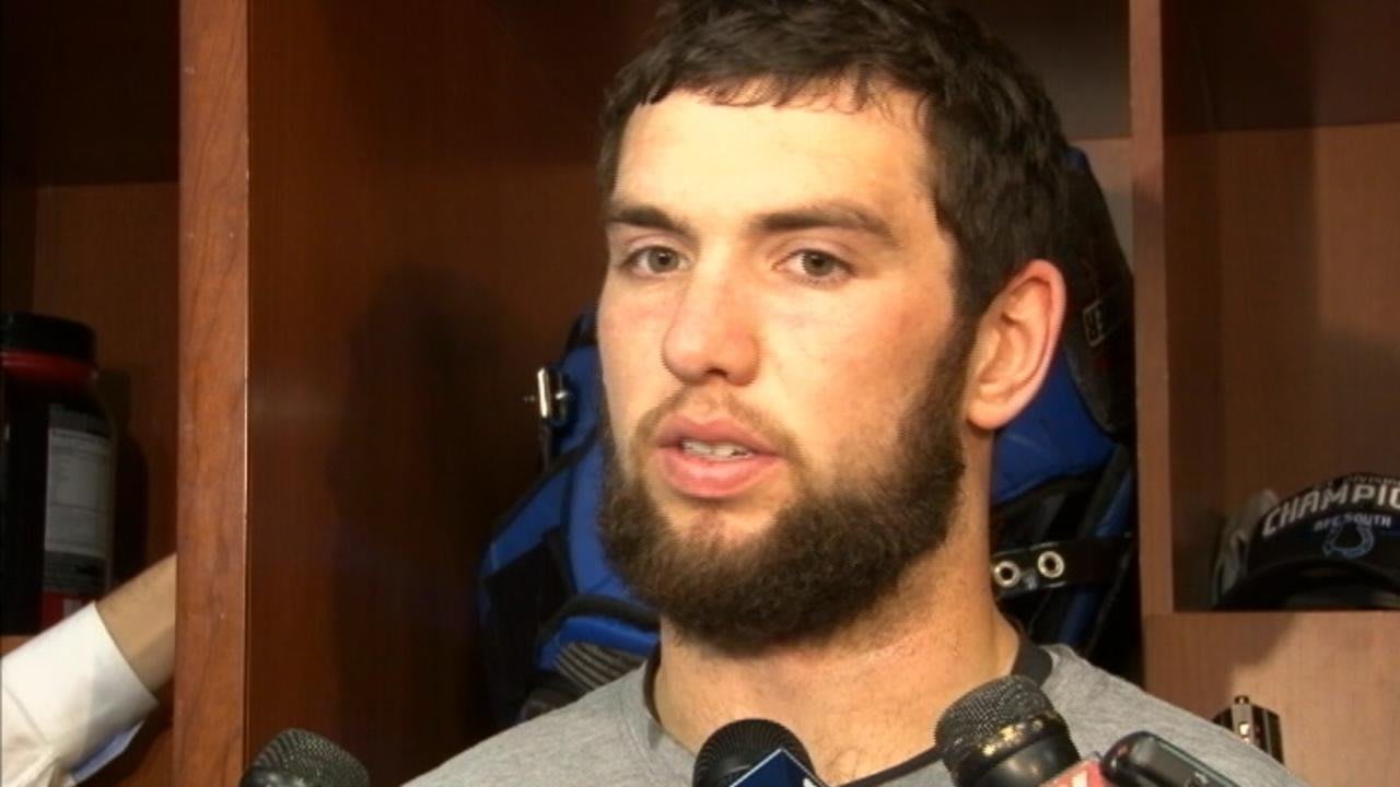 Andrew Luck: "It's fun to play at home"
