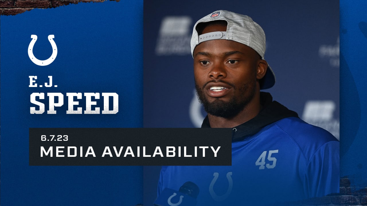 E.J. Speed: Media availability, June 7