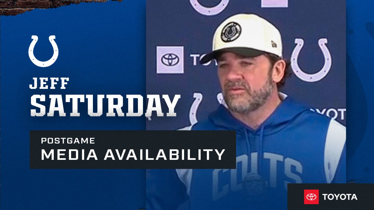 Jeff Saturday: Colts at Vikings Postgame