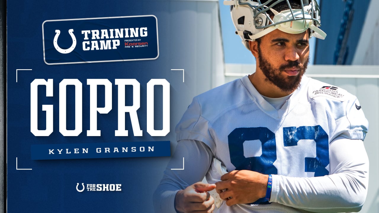 Kylen Granson GoPro: 2023 Colts Training Camp