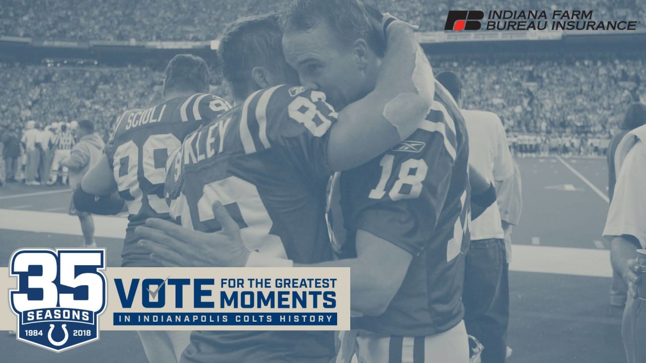 Vote For Your Top Moment In Indianapolis Colts History