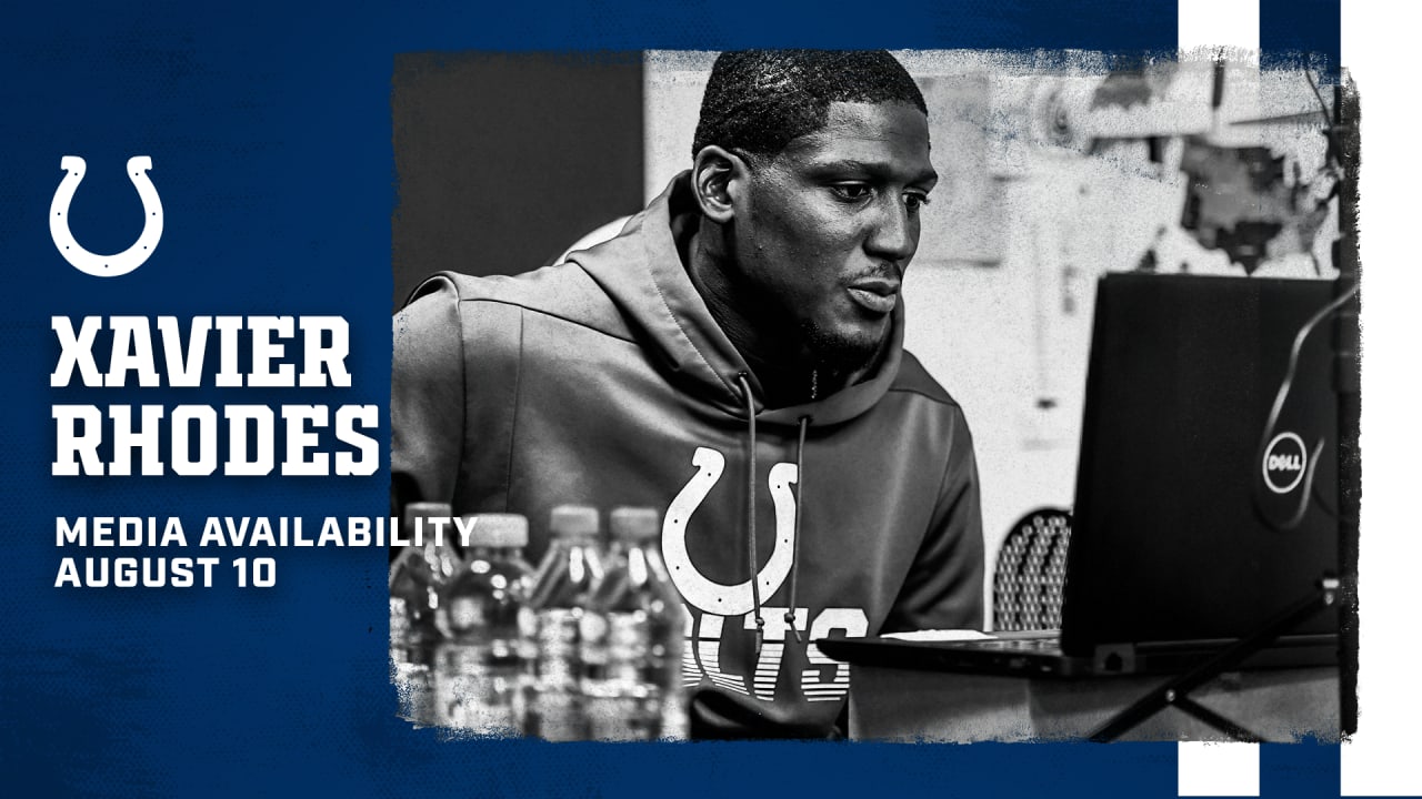 Colts defensive back Xavier Rhodes on learning playbook and difference ...