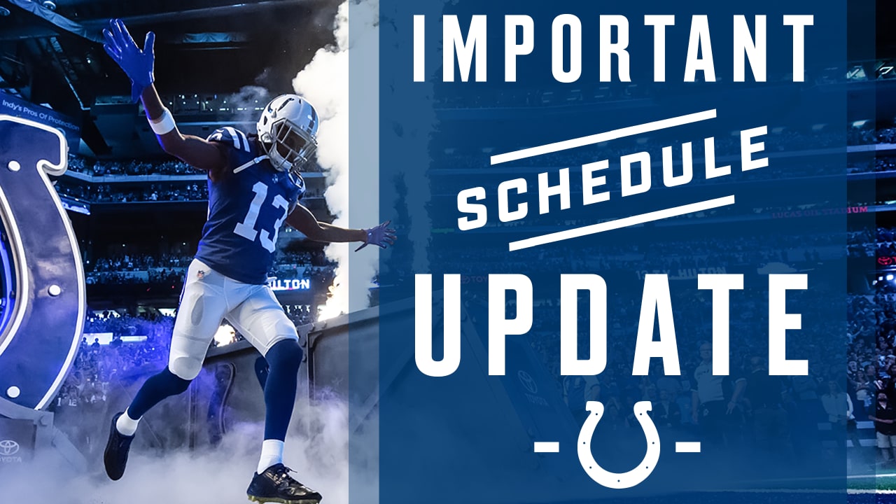 Colts’ Week 12 Home Game Against Dolphins Flexed