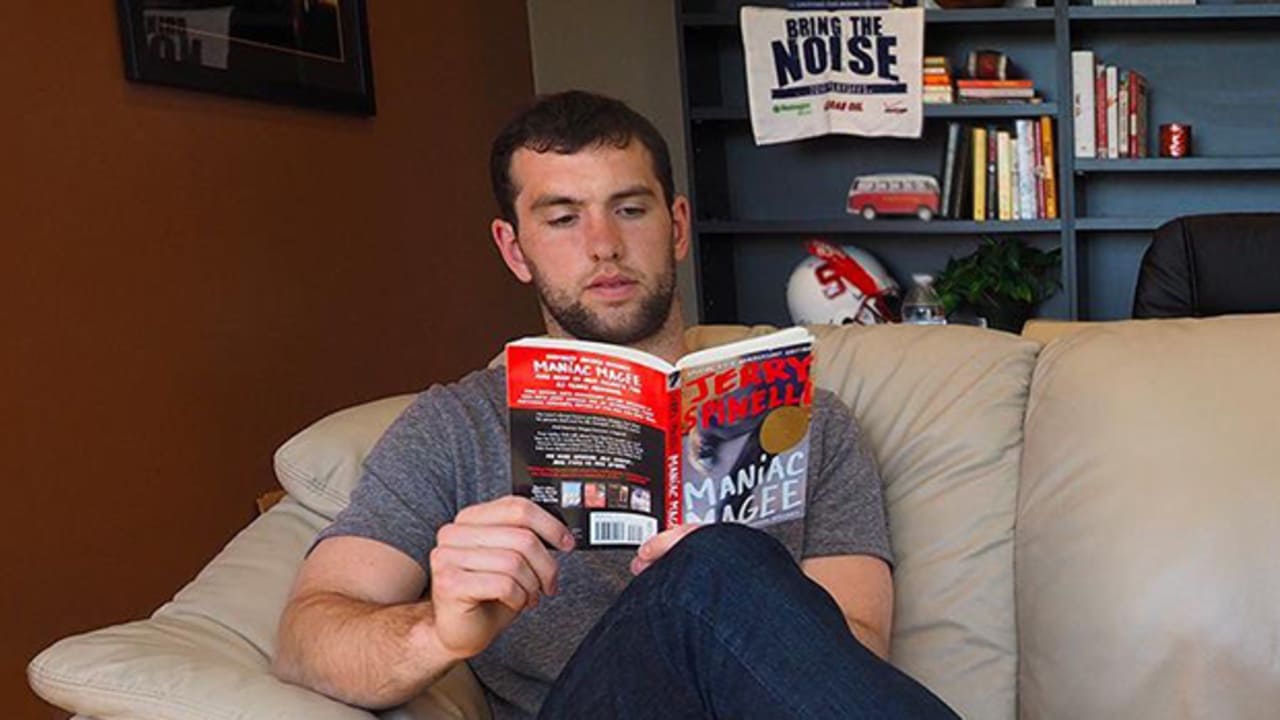 Andrew Luck Starts Book Club