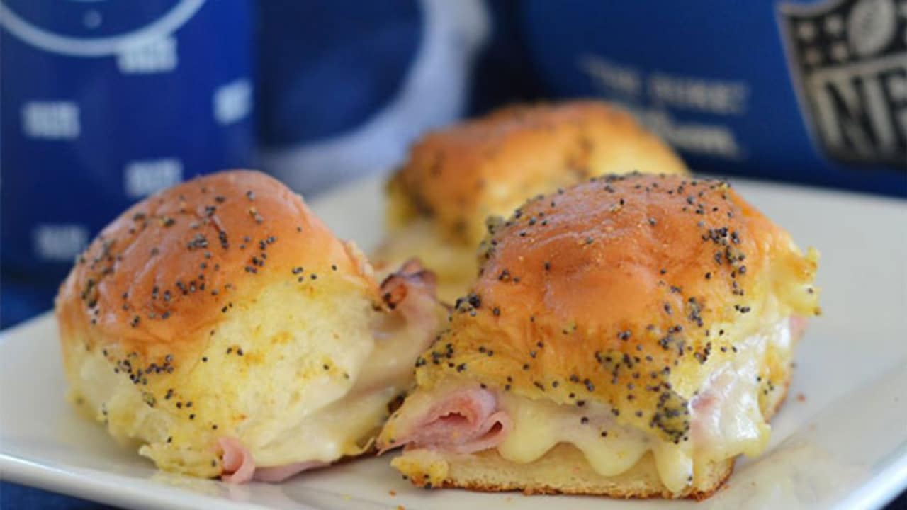 Colts Tailgate Recipe: Ham and Cheese Sliders
