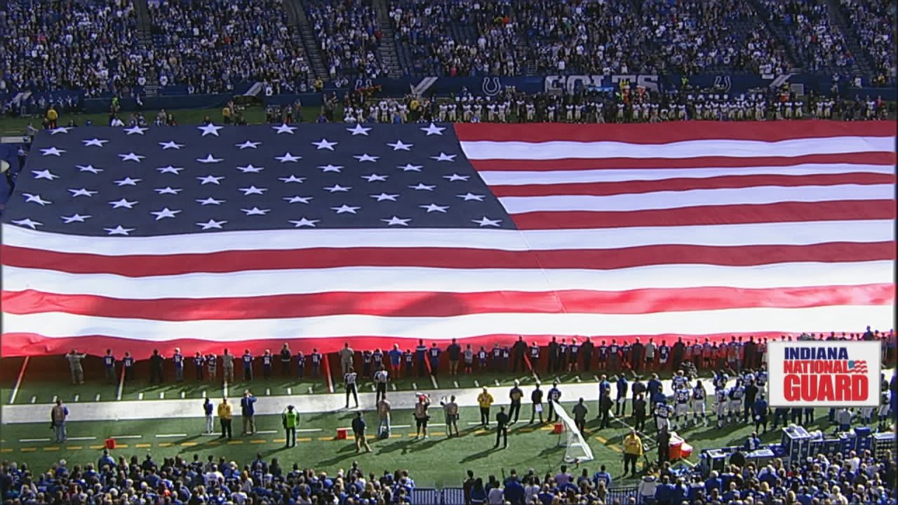 National Anthem: Colts vs. Saints