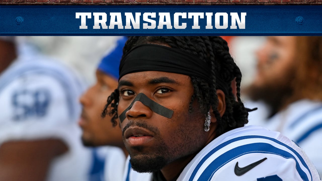 Colts Place CB Kenny Moore On Injured Reserve, Sign DE Rashod Berry ...