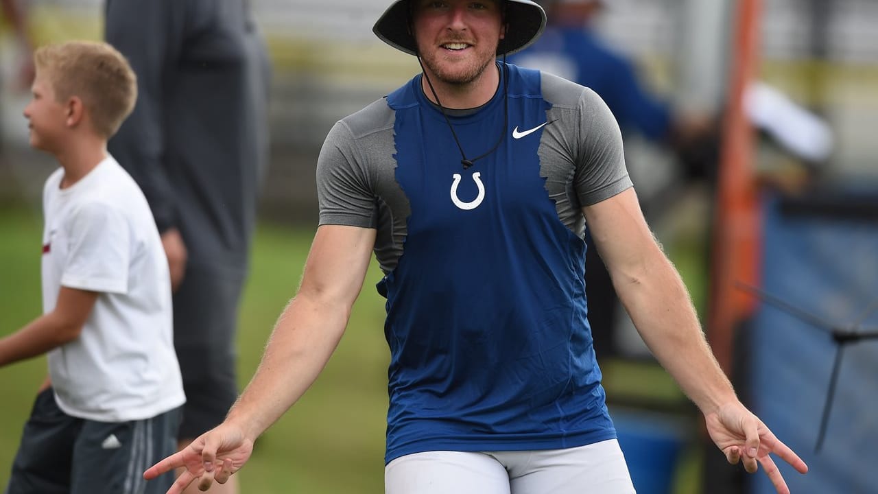 Coach Pagano Talks Emergency QB Pat McAfee