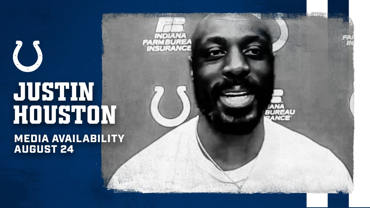 Colts DL Justin Houston on changing body composition, learning his opponent