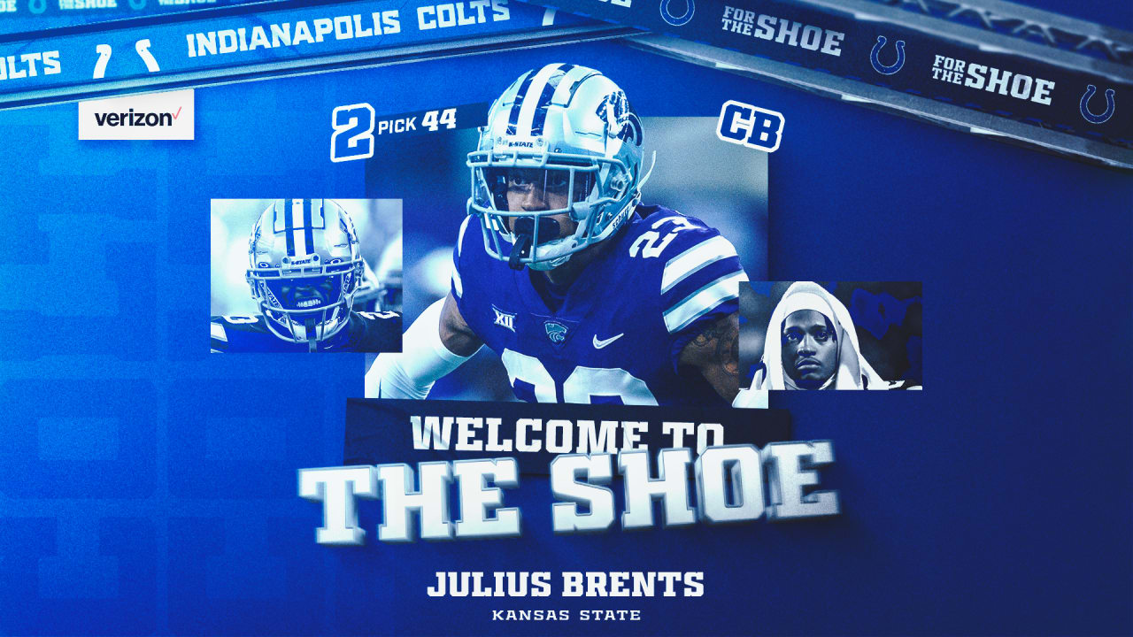 Colts select Kansas State CB Julius Brents with No. 44 overall pick in ...
