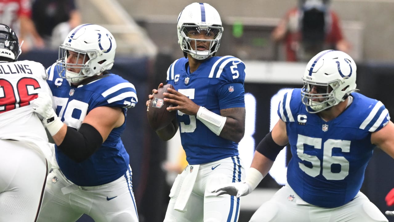 Colts QB Anthony Richardson exits Week 2 win over Houston Texans ...