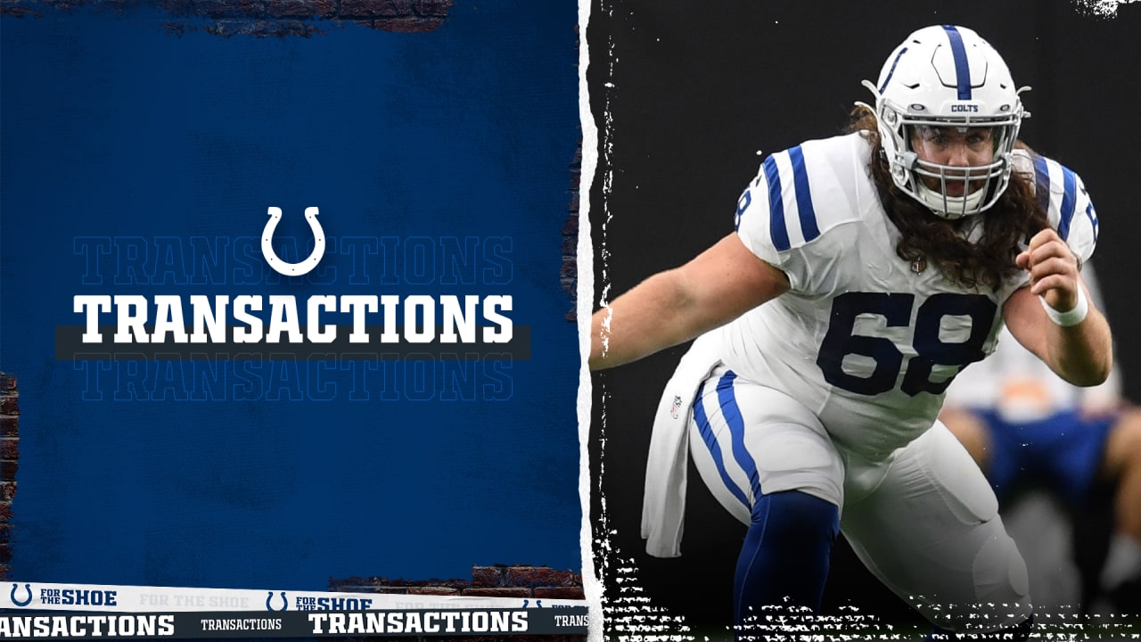 Colts Sign C Joey Hunt, Elevate T Greg Senat To 53-Man Roster From ...