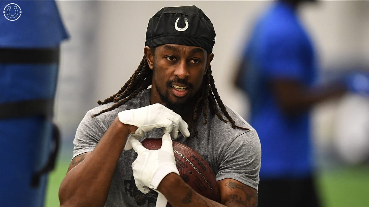 Colts Players Take The Field For Phase II