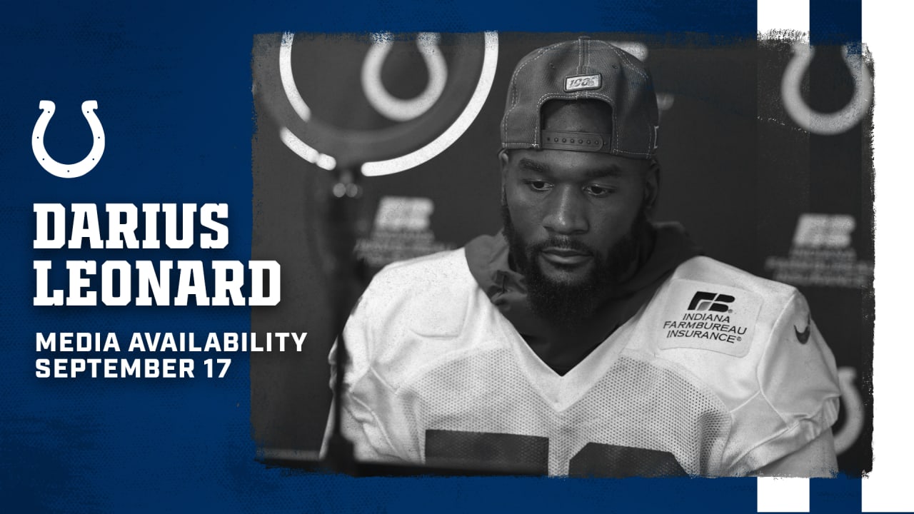 Colts LB Darius Leonard on abilities of Minnesota Vikings RB Dalvin Cook