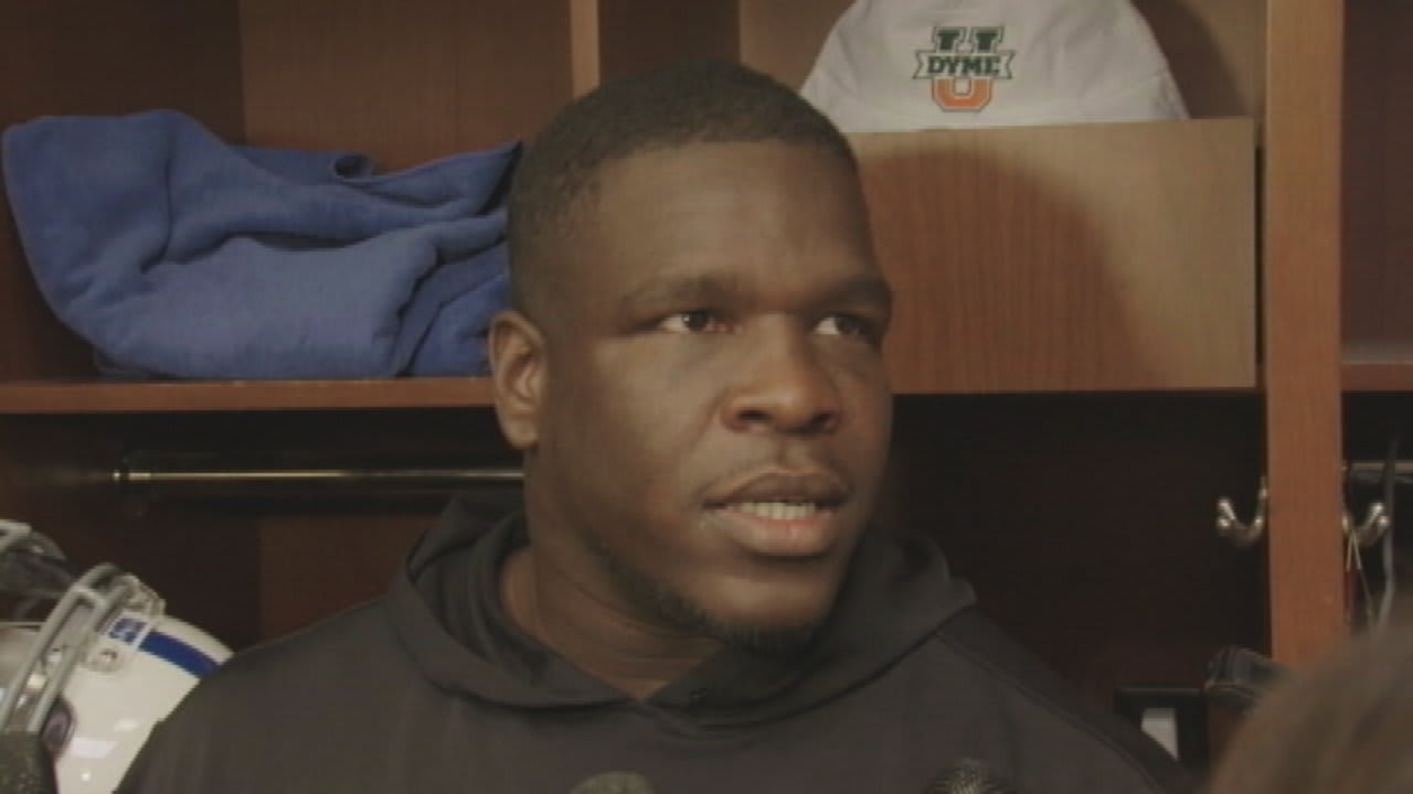 Colts Mini Camp: Frank Gore Locker Room