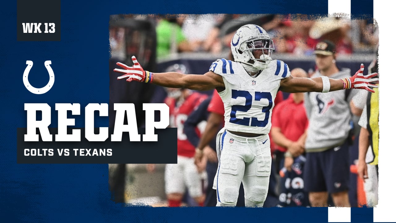 Game Recap: Colts at Texans