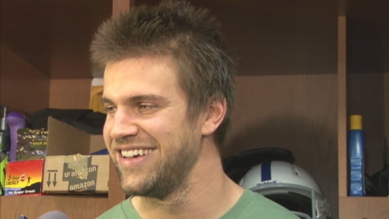 Coby Fleener: "...gaining a level of confidence."