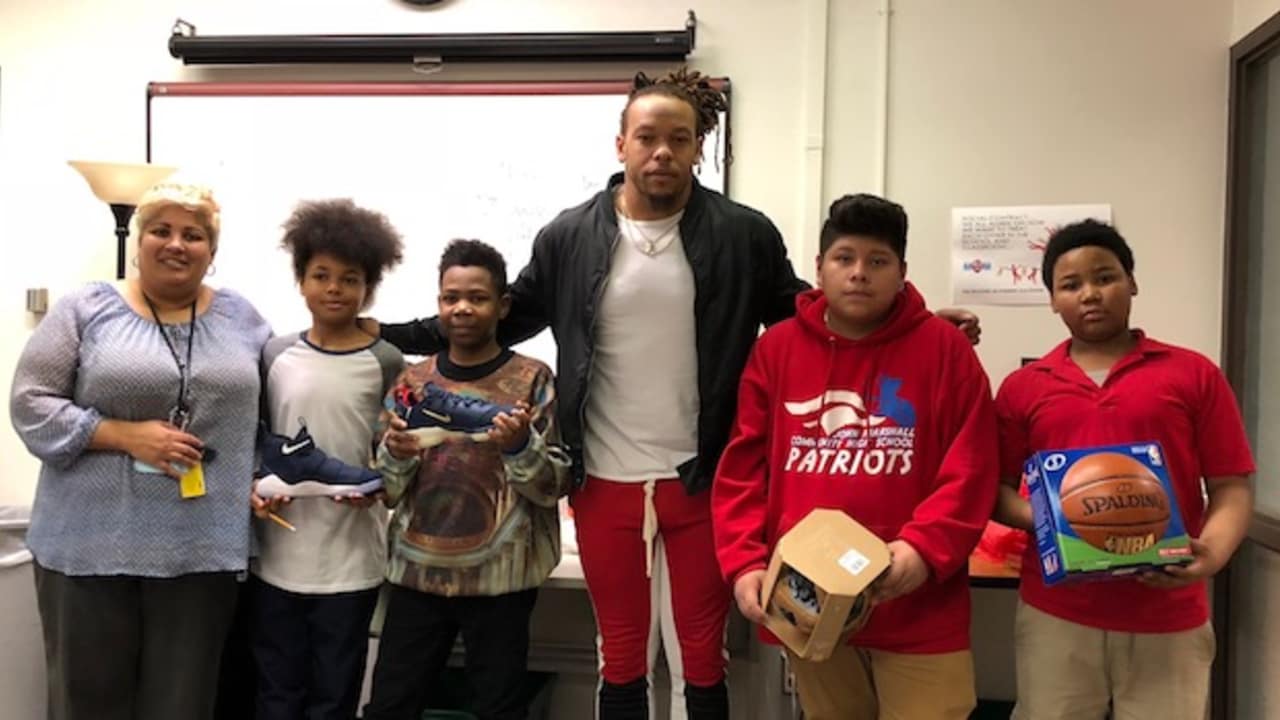 Jabaal Sheard Inspires Students To Make The Grade