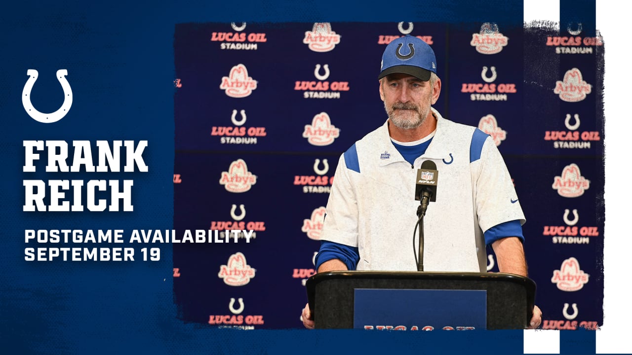 Colts Vs. Rams Postgame: Frank Reich