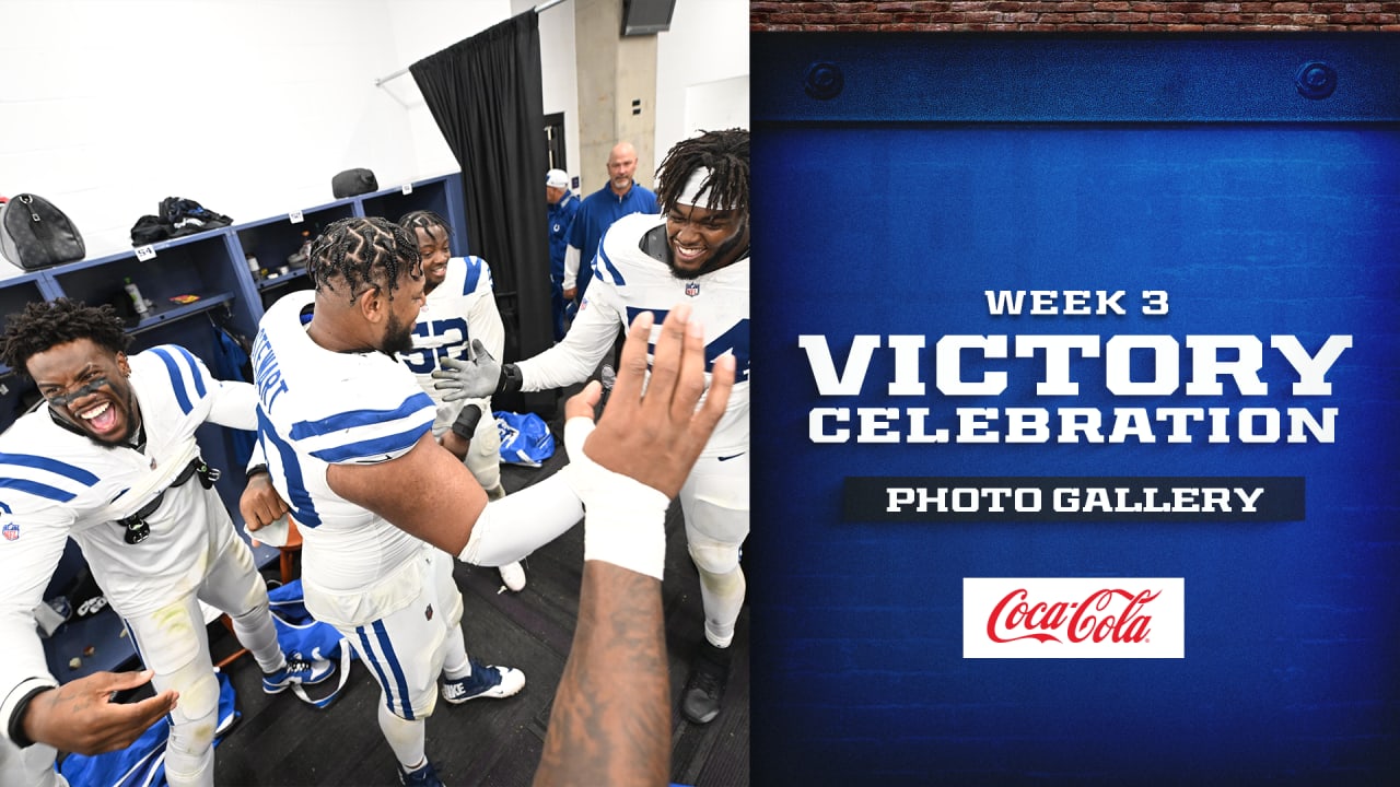 Victory Celebration: Colts at Ravens
