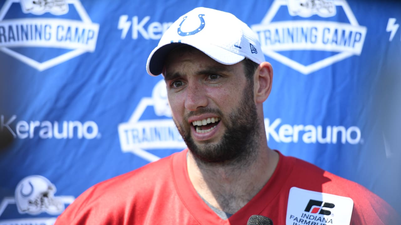 Andrew Luck On His Injury Progression At Training Camp