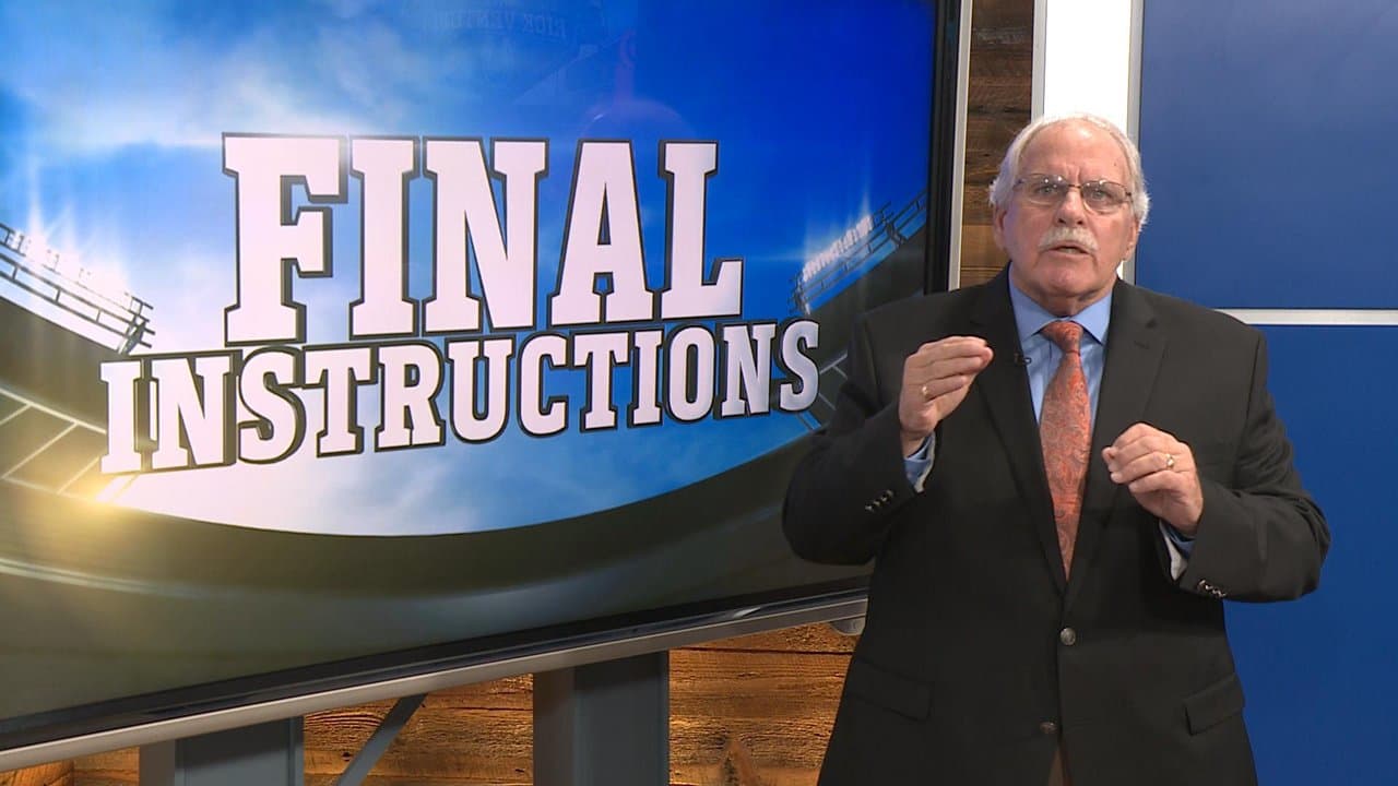 First Down with Rick Venturi - Final Instructions
