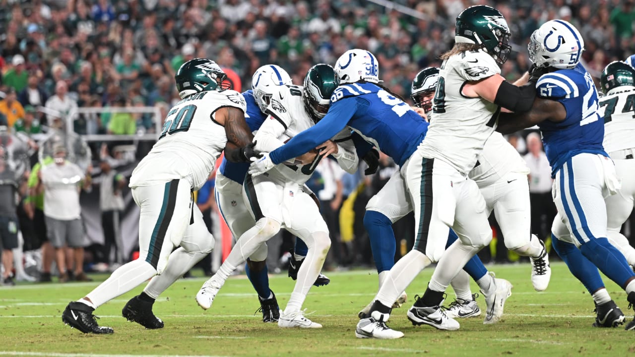 HIGHLIGHT | Tyquan Lewis, McTelvin Agim sandwich McKee for first-down sack