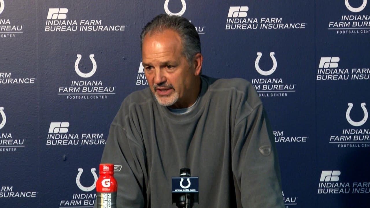 Coach Pagano Full Press Conference: 10-17-2016