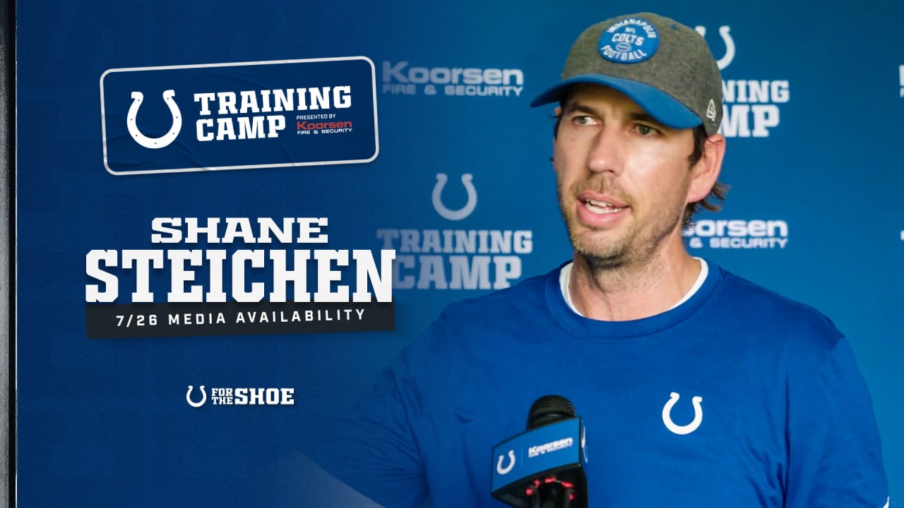 Shane Steichen: Training camp media availability, July 26