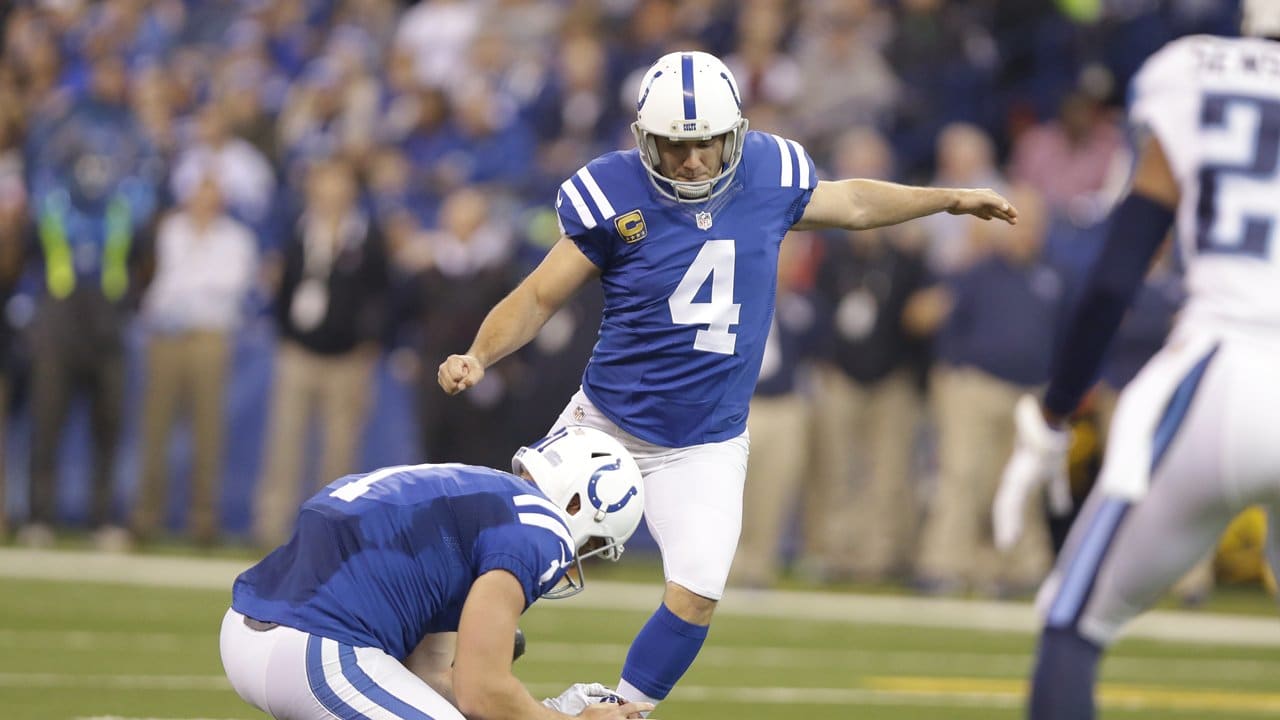 Colts Kicker Adam Vinatieri On "Laces Out"