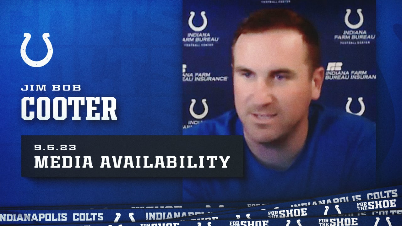 OC Jim Bob Cooter: Colts vs. Jaguars, Week 1
