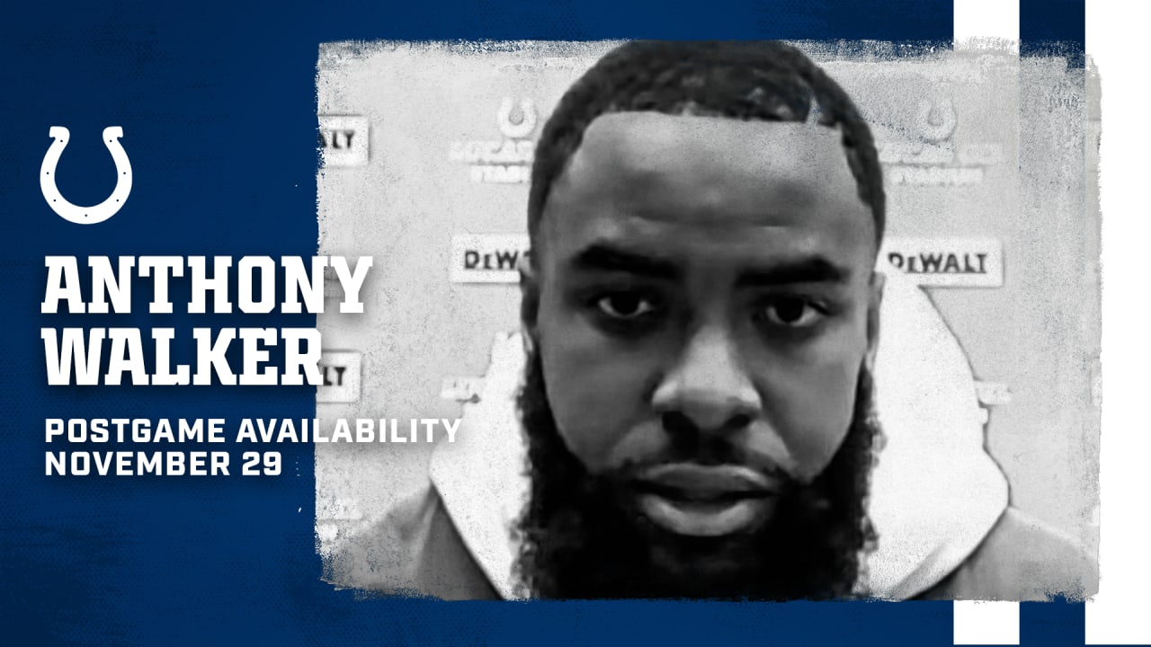Colts LB Anthony Walker on Titans run game