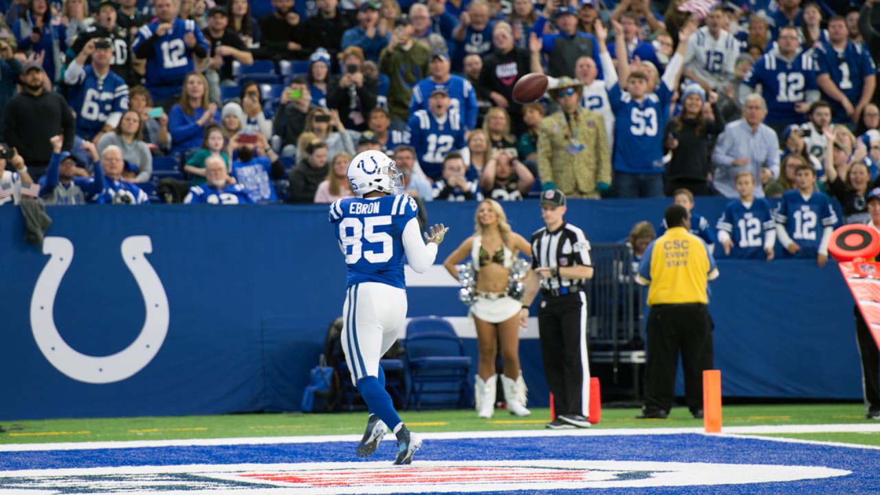 HIGHLIGHT: WIDE open Eric Ebron catches third TD