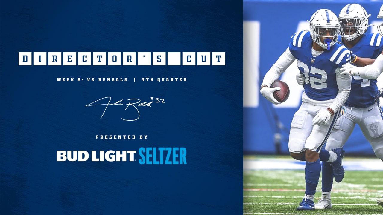 Colts DB Julian Blackmon's game-winning interception of Joe Burrow