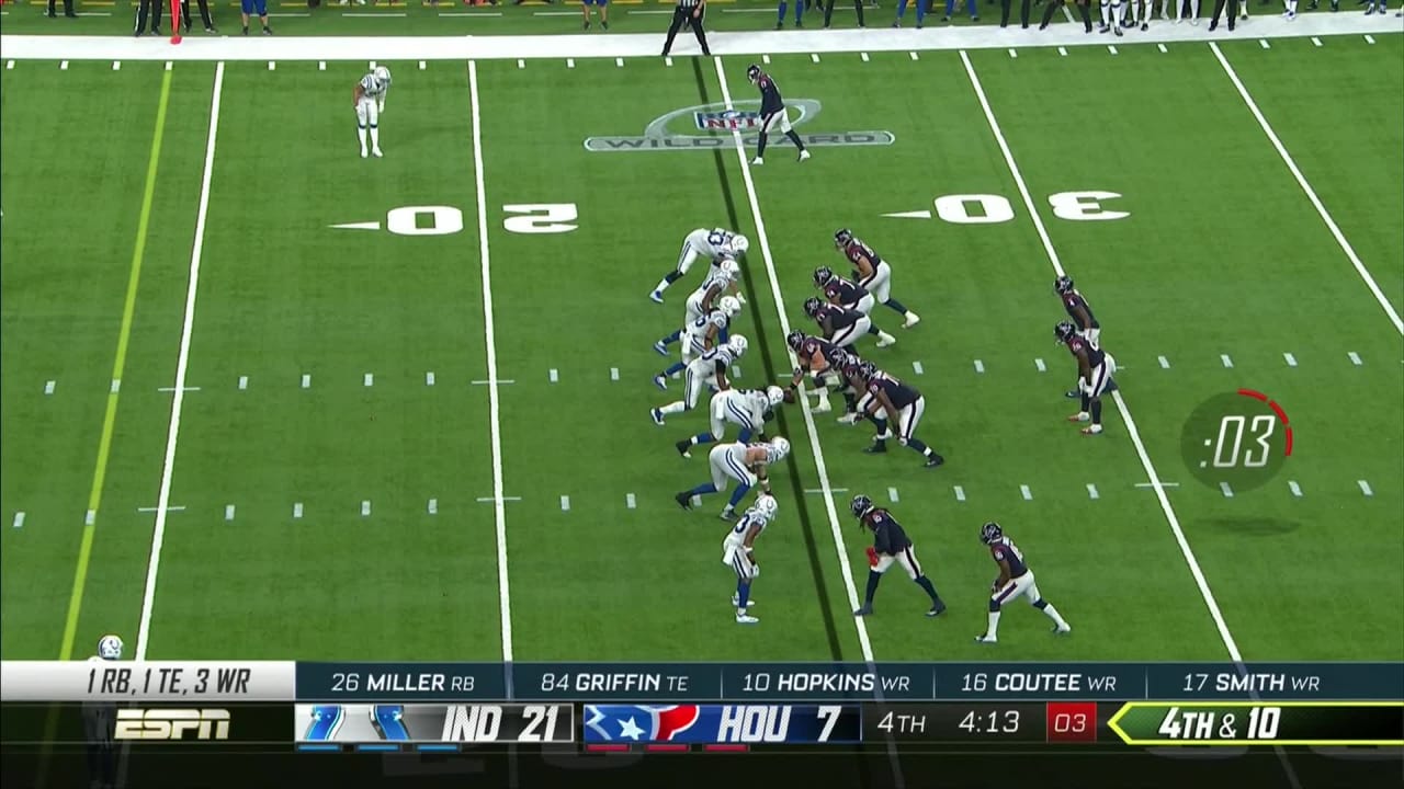 HIGHLIGHT: Colts' blitz forces errant throw for CLUTCH fourth-down stop