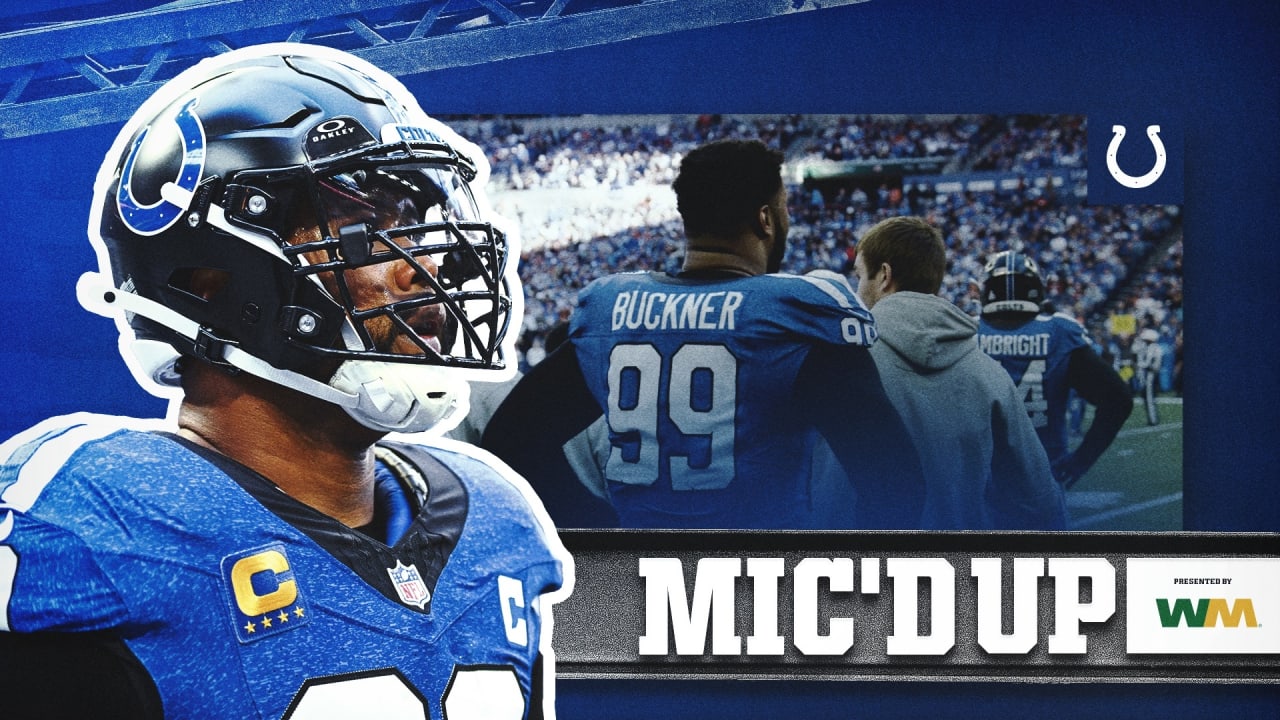 Mic'd Up: DeForest Buckner, Week 7 vs. Browns