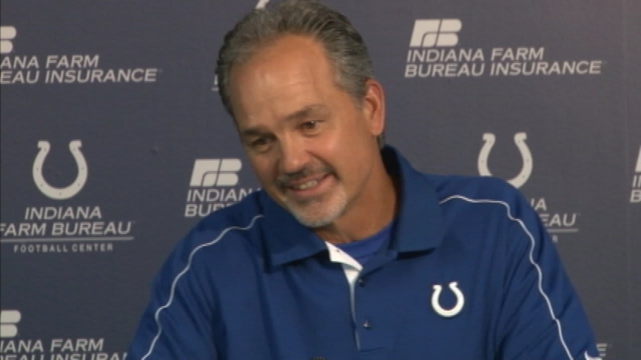 Coach Chuck Pagano Press Conference