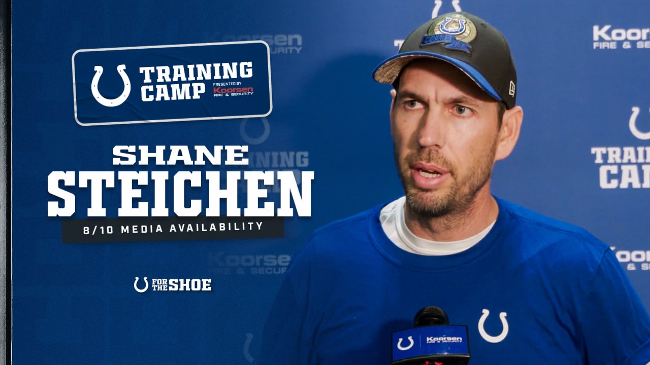 Shane Steichen: Training camp media availability, August 10