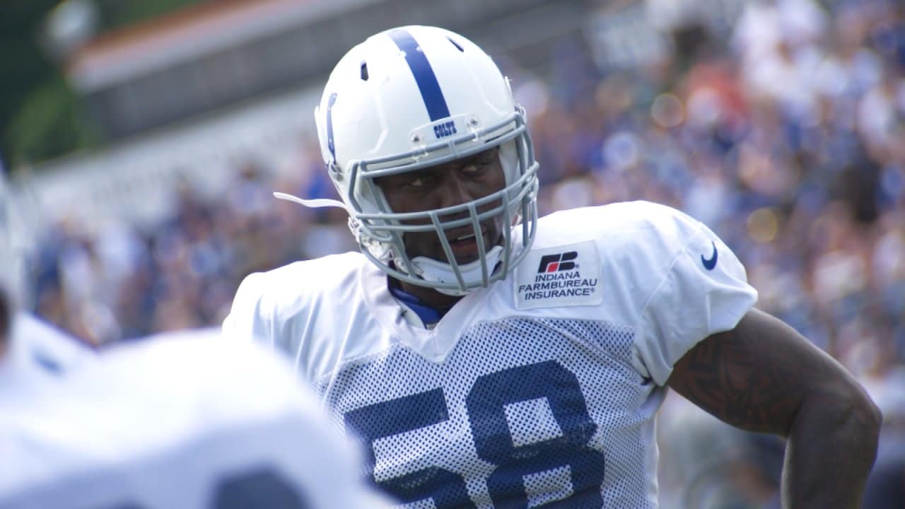 Colts Camp Highlight Reel: LB Trent Cole