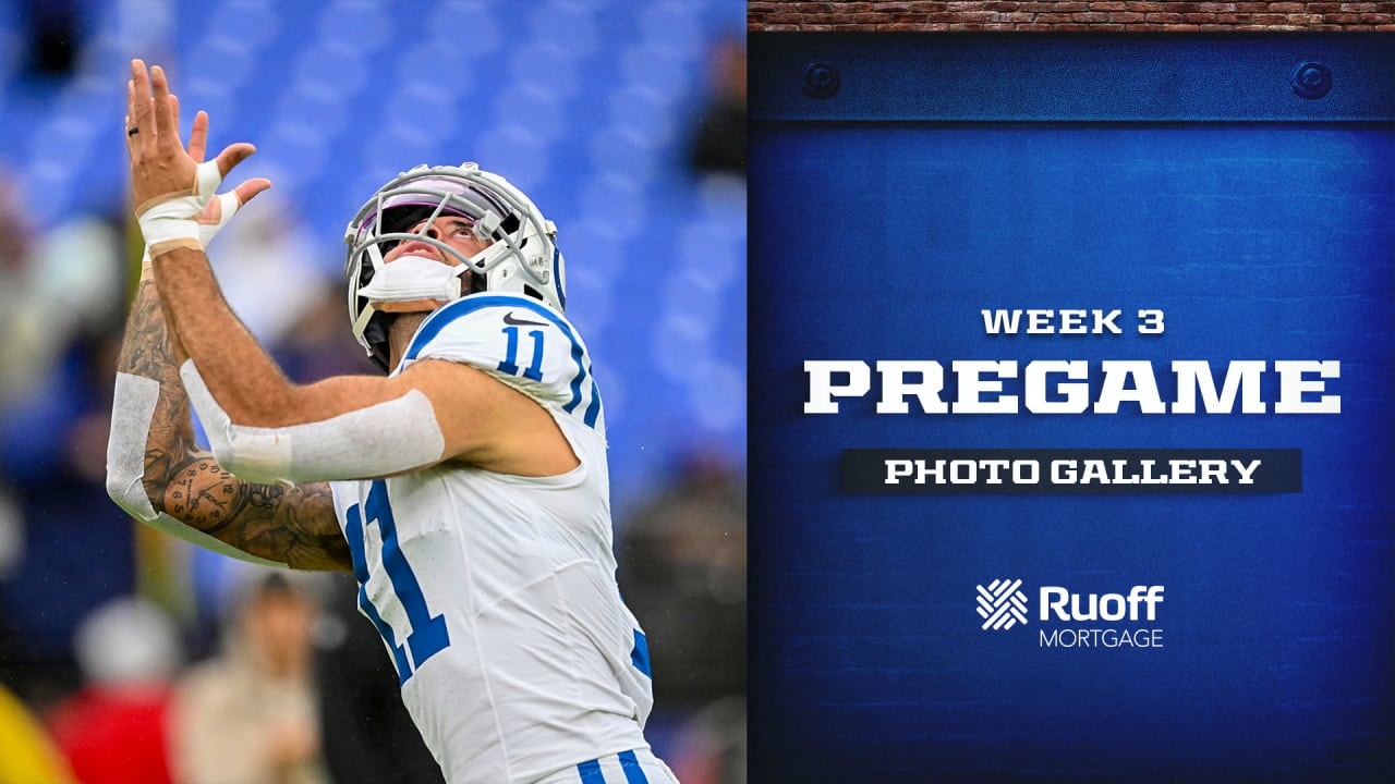 Pregame Photos: Colts at Ravens, Week 3