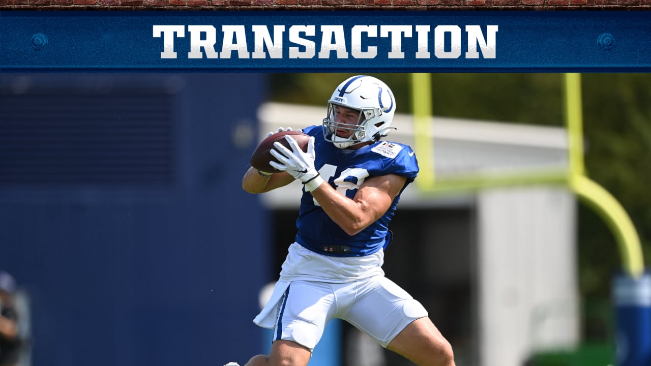 Colts Elevate TE Nikola Kalinic, LB Forrest Rhyne For Week 12 Game vs ...