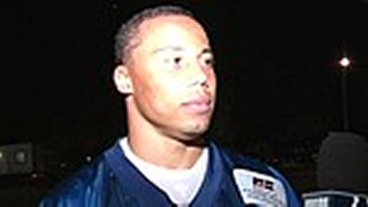 Melvin Bullitt after the night practice