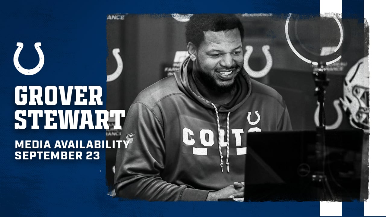Colts DL Grover Stewart on his work ethic and the team's defensive line