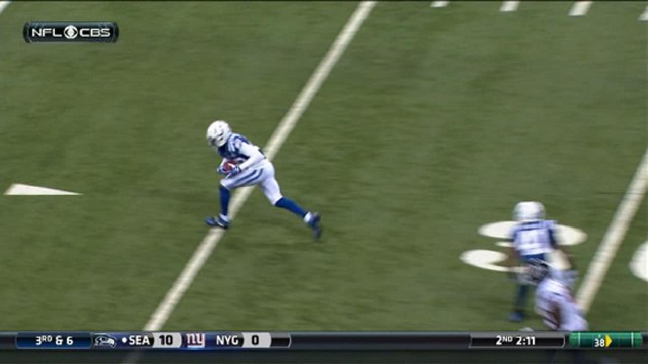 Indianapolis Colts safety Darius Butler's second interception