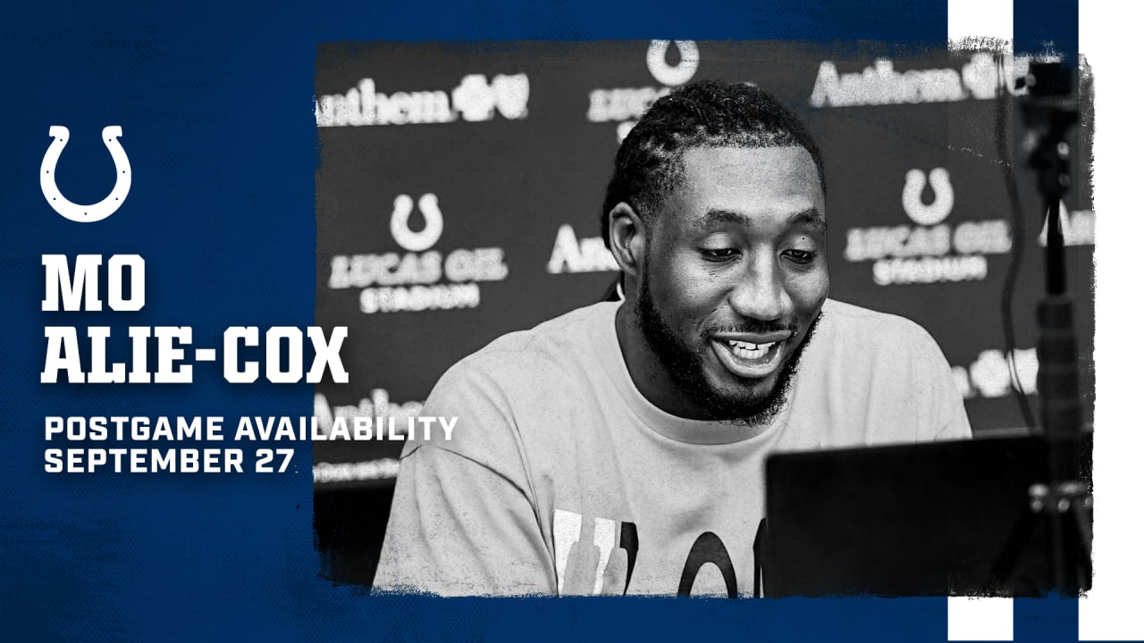 Colts TE Mo Alie-Cox on another strong performance against the New York ...