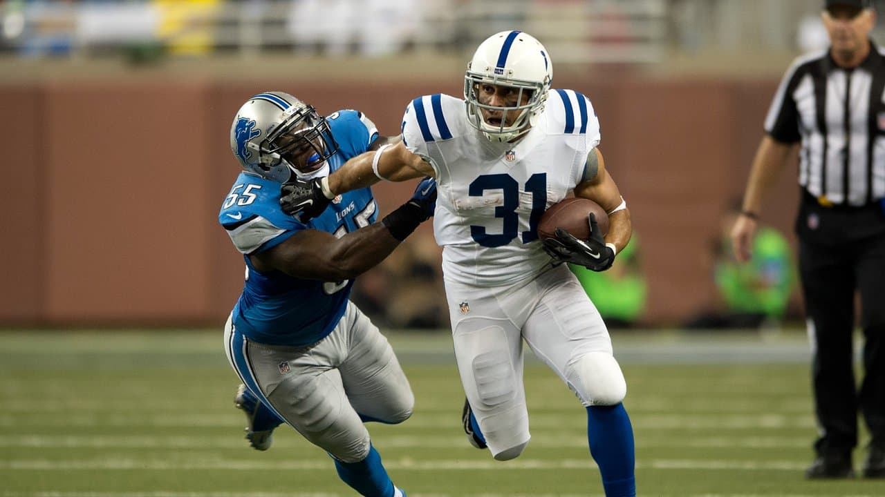 Colts vs Lions: Donald Brown