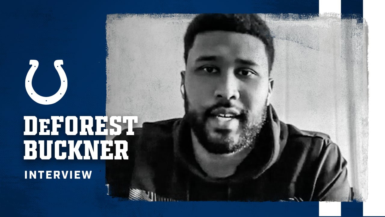 Colts defensive lineman DeForest Buckner describes learning the team's ...