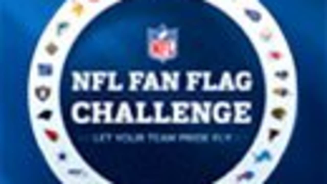 NFL LAUNCHES FAN FLAG CHALLENGE