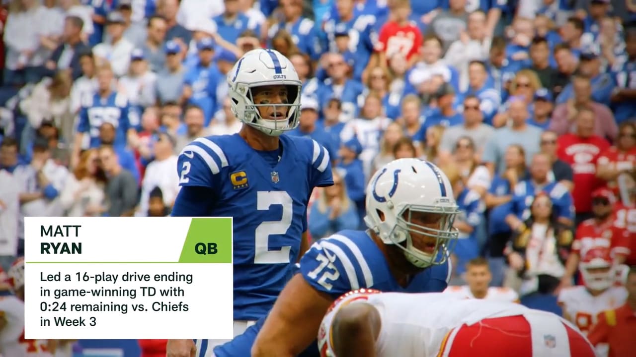 Numbers behind Matt Ryan's game-winning TD in Week 3 | Next Gen Stats
